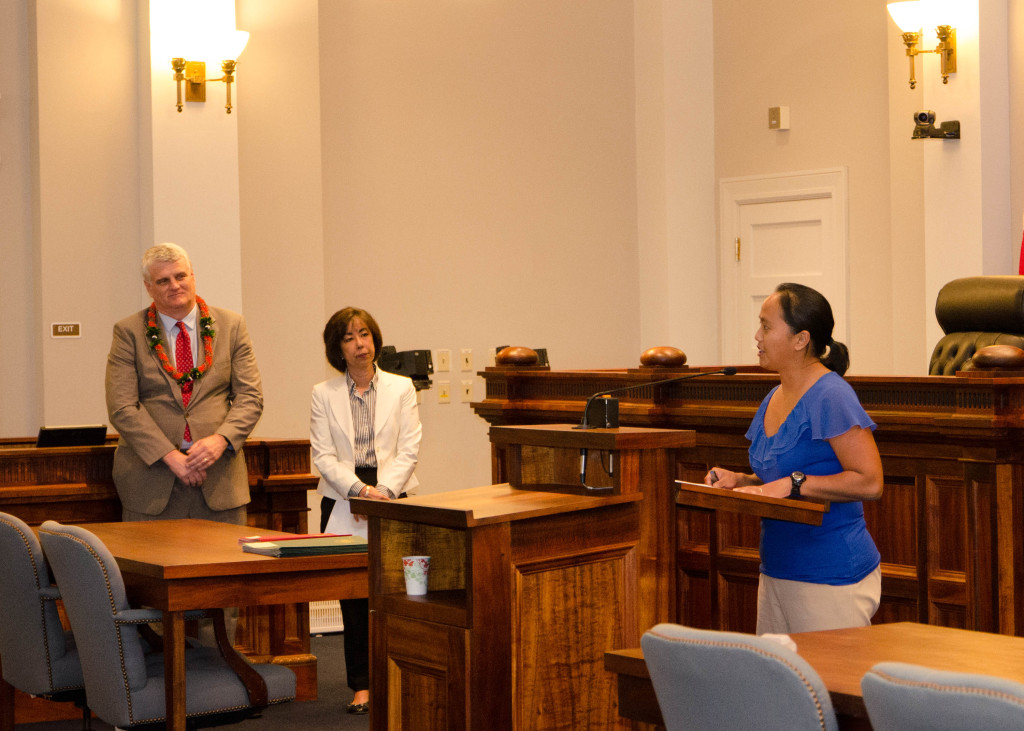 picture of cj judge richardson rep belatti - Hawaii Justice Foundation